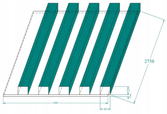 Lamele MINI SLIM – Dąb Sonoma - E-lamele