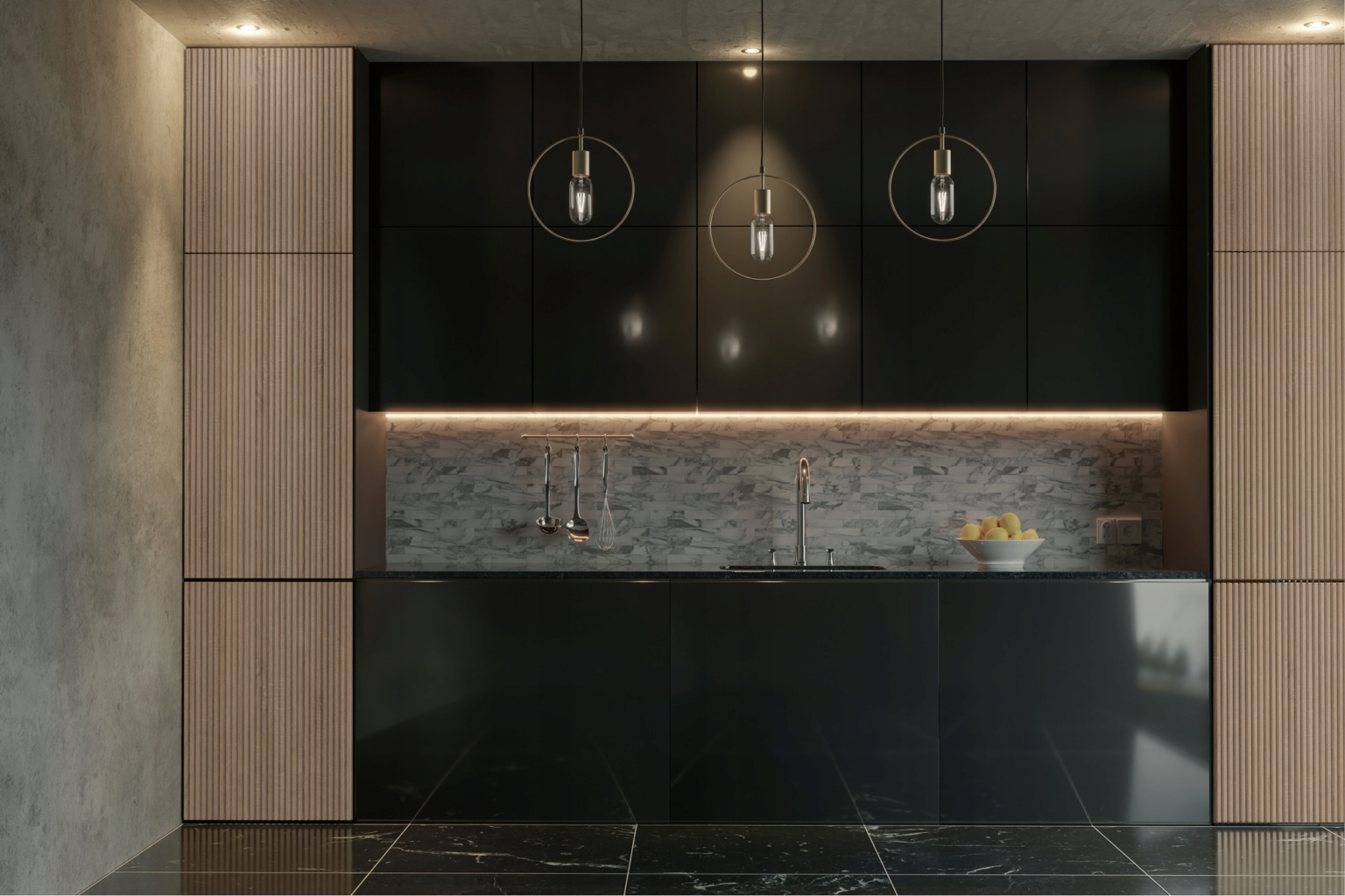 Lamele MINI SLIM – Dąb Sonoma - E-lamele